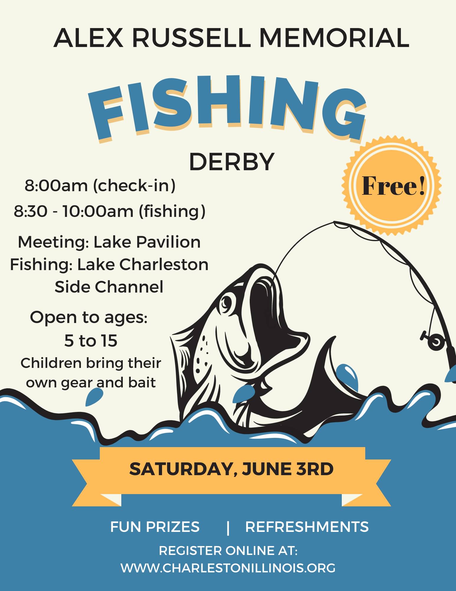 Annual Alex Russell Memorial Fishing Derby | MyRadioLink.com